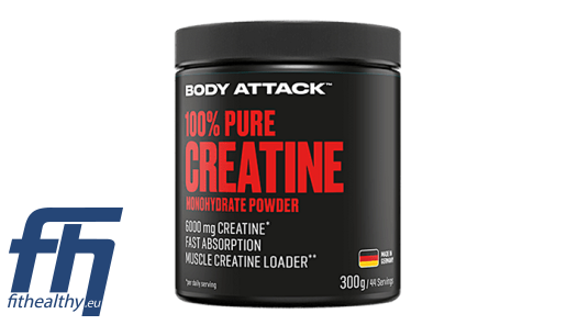 Body Attack 100% Pure Creatine Kreatyna 300 g | Premium Suplementy ...