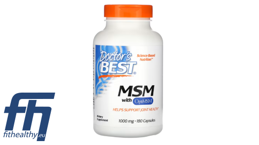 Doctor's Best MSM with OptiMSM 1000 mg 180 caps | Premium Supplements ...
