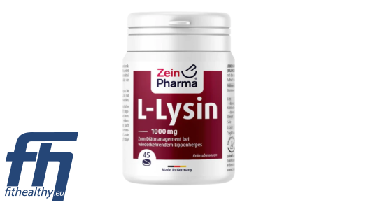 Zein Pharma L-Lysine 1000 mg Amino Acids 45 chewable tab | Premium ...
