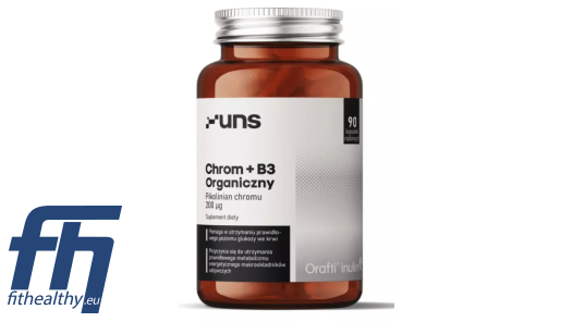 UNS Organic Chromium +Vitamin B3 90 vcaps | Premium Supplements ...