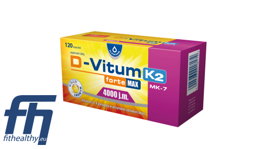 Oleofarm D-Vitum forte Max 4000 iu K2 120 softgels | Premium ...