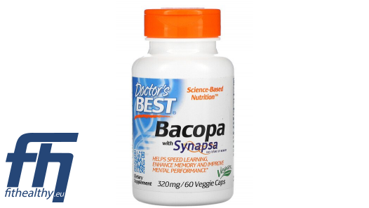 Doctor's Best Bacopa with Synapsa 320 mg 60 vcaps | Premium Supplements ...