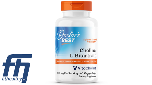Doctor's Best Choline L-Bitartrate 550 mg 60 vcaps | Премиальные БАДы ...