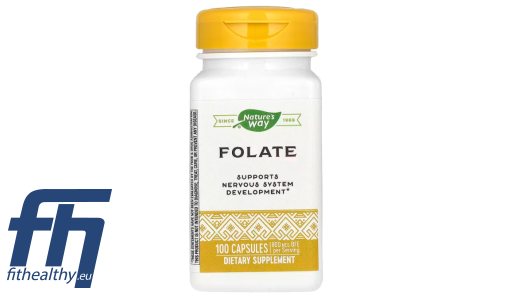 Nature's Way Folate 800 mcg 100 caps | Sports nutrition, food ...