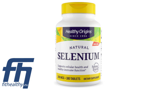 Healthy Origins Natural Selenium 200 mcg 180 tab | Sports nutrition ...