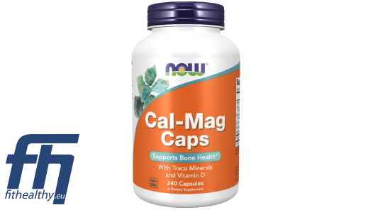 Now Foods Cal-Mag Caps 240 caps | Premium Supplements, Vitamins & Herbs ...
