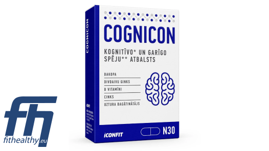 Iconfit Cognicon 30 caps | Sports nutrition, food supplements, vitamins