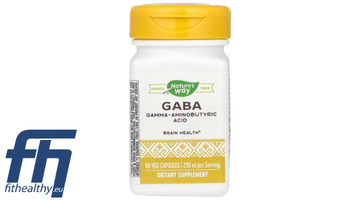 Nature's Way GABA 250 mg 60 caps | Premium Supplements, Vitamins ...