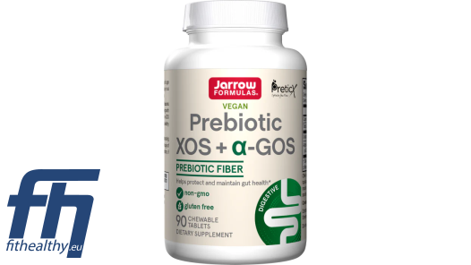 Jarrow Formulas Prebiotic XOS + a-GOS 90 chewable tab | Premium ...
