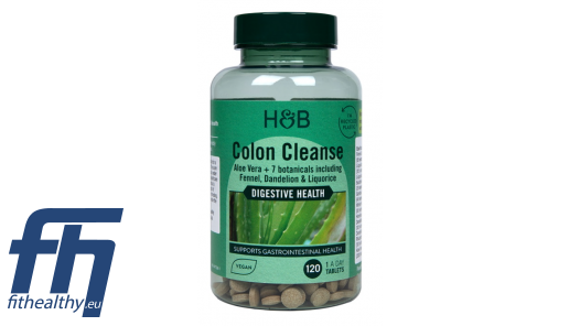 Holland & Barrett Aloe Vera Colon Cleanse 330 mg 120 tab | Premium ...