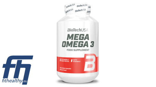Biotech Usa Mega Omega 3 180 caps | Premium Supplements, Vitamins ...