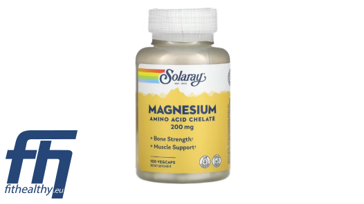 Solaray Magnesium 200 mg 100 vcaps | Sports nutrition, food supplements ...