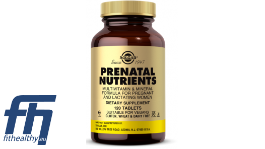 Solgar Prenatal Nutrients 120 tab | Premium Supplements, Vitamins ...