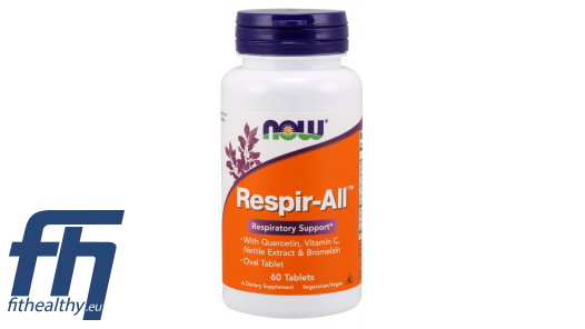 Now Foods Respir-All 60 tab | Premium Supplements, Vitamins & Herbs | FitHealthy.eu