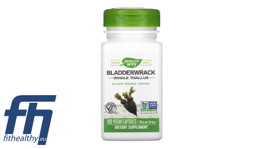 Nature's Way Bladderwrack 580 mg 100 vcaps | Premium Supplements ...