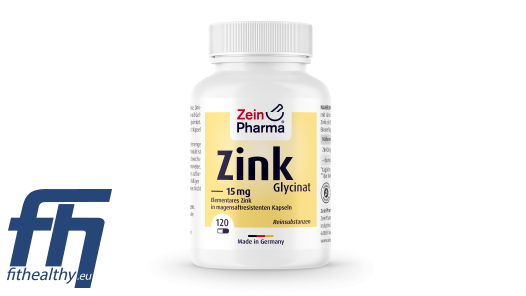 Zein Pharma Zinc Glycinate 15 mg 120 caps | Sports nutrition, food ...