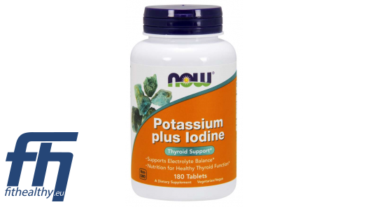Now Foods Potassium plus Iodine 180 tab | Sport Supplements