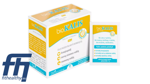 Biofarmacija Biopotassium 400 mg powder 30 pack | Sports nutrition ...