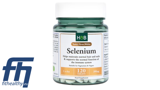 Holland & Barrett Selenium 200 mcg 120 tab | Premium Supplements ...