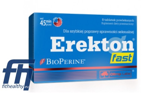 Olimp Erekton Fast Testosterons, Komplekss 8 tab | Premium Uztura Bagātinātāji, Vitamīni un ...