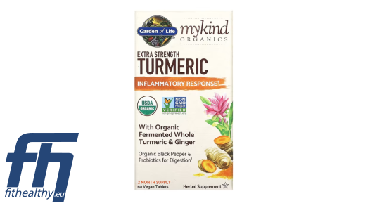 Garden of Life Extra Strength Turmeric 60 vtab | Premium Supplements ...