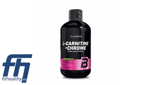 Biotech Usa L-Carnitine + Chrome Appetite Control Weight Management 500 ...