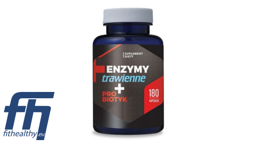Hepatica Digestive Enzymes + Probiotic 180 vcaps | Sport Supplements