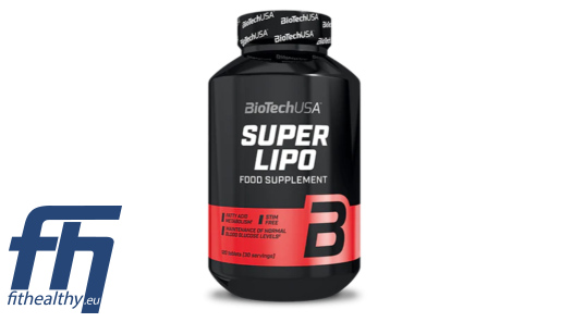 Biotech Usa Super Lipo Fat Burners Weight Management 120 tab | Premium ...