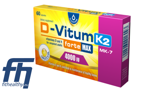 Oleofarm D-Vitum forte Max 4000 iu K2 60 caps | Sport Supplements
