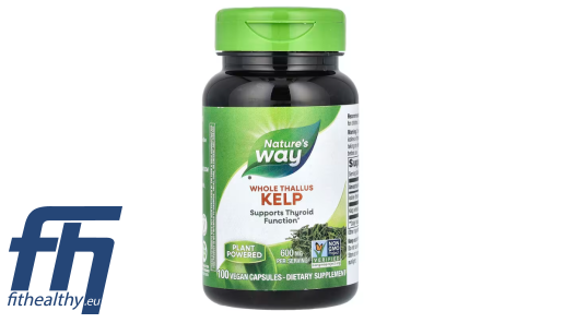 Nature's Way Kelp 600 mg 100 caps | Premium Supplements, Vitamins & Herbs | FitHealthy.eu