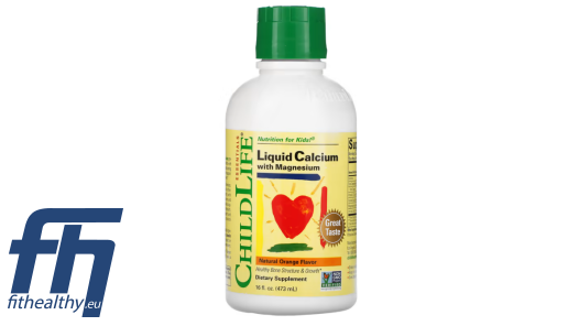 Child Life Nutrition Liquid Calcium with Magnesium 473 ml | Premium ...