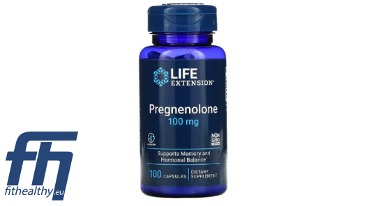 Life Extension Pregnenolone 100 mg 100 caps | Premium Supplements ...
