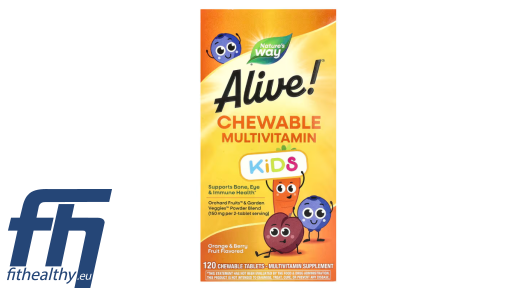 Nature's Way Alive! Kids Chewable Multivitamin 120 chewables | Premium ...