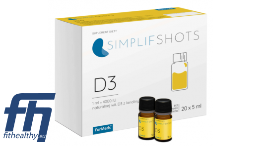 ForMeds Vitamin D3 Liquid Shot 6 x 5 ml | Sport Supplements