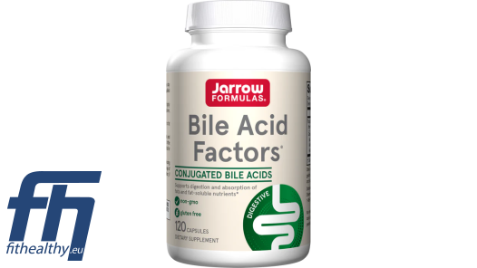 Jarrow Formulas Bile Acid Factors 120 caps | Premium Supplements ...