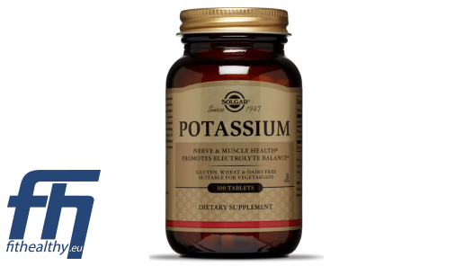 Solgar Potassium 99 mg 100 tab | Sports nutrition, food supplements ...