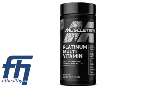 MuscleTech Platinum Multi Vitamin Sports Multivitamins 90 tab | Premium ...