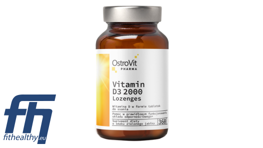 OstroVit Vitamin D3 2000 360 tab | Premium Supplements, Vitamins ...