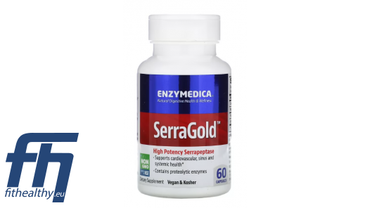 Enzymedica SerraGold 60 caps | Premium Supplements, Vitamins & Herbs ...