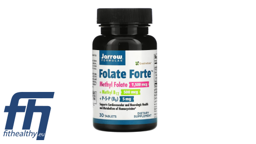 Jarrow Formulas Folate Forte 30 tab | Premium Supplements, Vitamins ...