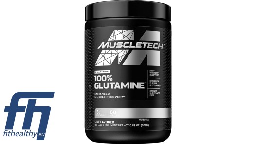 MuscleTech Platinum 100% Glutamine L-Glutamine Amino Acids Post Workout ...