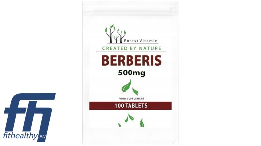 Forest Vitamin Berberis 500 mg 100 tab | Sports nutrition, food ...