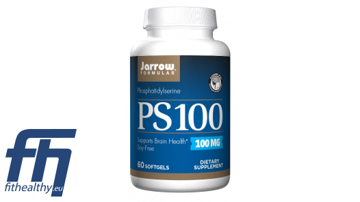 Jarrow Formulas PS 100 Phosphatidyl Serine 100 mg 60 softgels | Sport ...