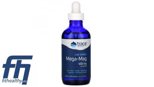 Trace Minerals Mega-Mag 400 mg Liquid 118 ml | Sports nutrition, food ...
