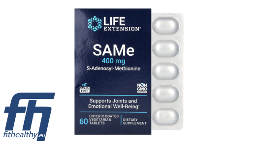 Life Extension SAMe S-Adenosyl-Methionine 400 mg 60 tab | Premium ...