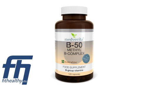 Medverita Vitamin B-50 complex 120 caps | Premium Supplements, Vitamins ...