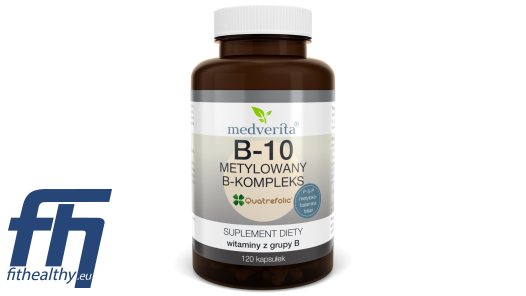 Medverita Vitamin B-10 Methyl Complex 120 caps | Premium Supplements ...