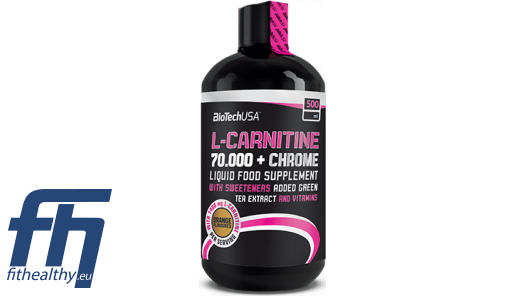Biotech Usa L-Carnitine 70.000 + Chrome Appetite Control Weight ...