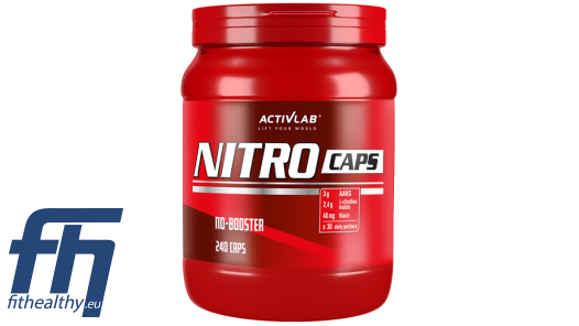 Activlab Nitro Caps Nitric Oxide Boosters L-Arginine L-Citrulline Amino ...