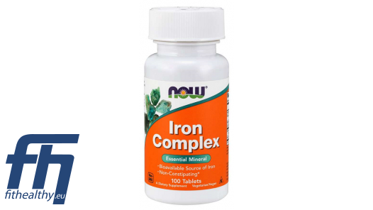 Now Foods Iron Complex 100 tab | Sports nutrition, food supplements ...